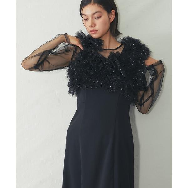 ZOZO問い合わせ番号:107192188ショップ:SMILE ORCHID，スマイルオーキッドブランド:SMILE ORCHID，スマイルオーキッド商品名:ボリュームラッフルレイヤードレスカテゴリ:ワンピース/ドレス>ドレスブランド...