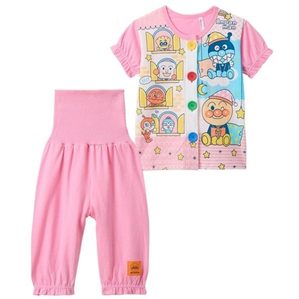 ※このアイテムは返品・交換対象外商品です。ZOZO問い合わせ番号:107193575ショップ:nissen，ニッセンブランド:QUNTSTYLE，キュントスタイル商品名:【アンパンマン】おきがえ応援！半袖前開きパジャマカテゴリ:ママ＆ベビー...