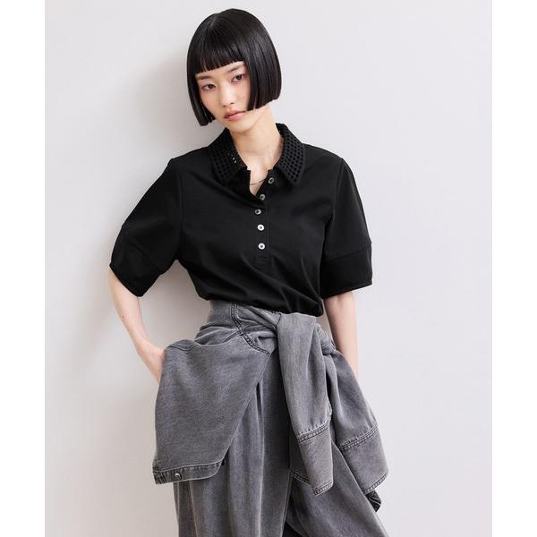 ZOZO問い合わせ番号:107193625ショップ:ADAM ET ROPE'，アダムエロペブランド:ADAM ET ROPE'，アダムエロペ商品名:【WEB限定】・【サステナブル】メッシュ襟ポロシャツカテゴリ:トップス>ポロシャツブ...