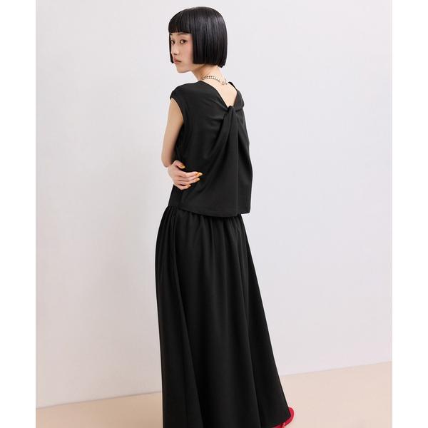 ZOZO問い合わせ番号:107193631ショップ:ADAM ET ROPE'，アダムエロペブランド:ADAM ET ROPE'，アダムエロペ商品名:【WEB限定】バックオープンマキシワンピースカテゴリ:ワンピース/ドレス>ワンピース...
