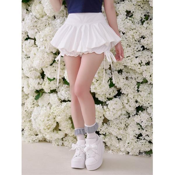 ZOZO問い合わせ番号:107193738ショップ:Darich，ダーリッチブランド:Darich，ダーリッチ商品名:ヘムリボンバルーンスカートカテゴリ:スカート>スカートブランド品番:112622001素材:【表地】ポリエステル　1...