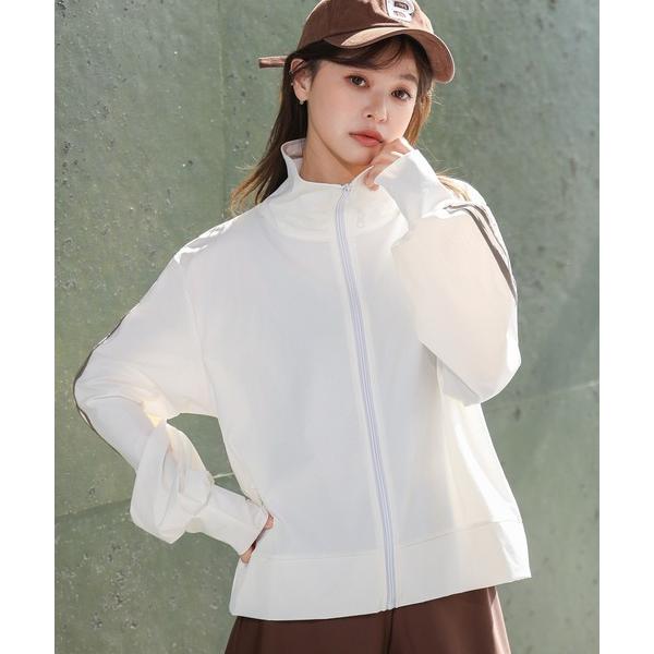 『タイムセール実施中』ZOZO問い合わせ番号:107194405ショップ:TeddyShop，テディショップブランド:TeddyShop，テディショップ商品名:【紫外線カット率99%以上/接触冷感/水陸両用/2WAYスタンドネック】長袖ダブ...