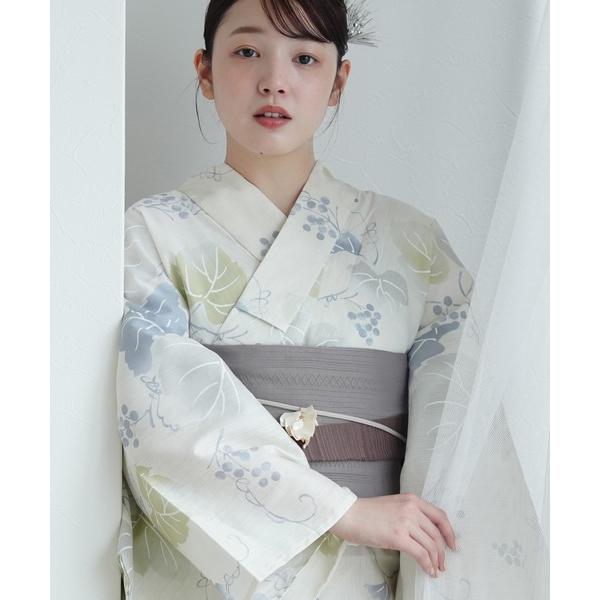 『タイムセール実施中』ZOZO問い合わせ番号:107194960ショップ:utatane，ウタタネブランド:utatane，ウタタネ商品名:浴衣3点セット きなりに溶け込む葡萄カテゴリ:水着/着物・浴衣>浴衣ブランド品番:501031...