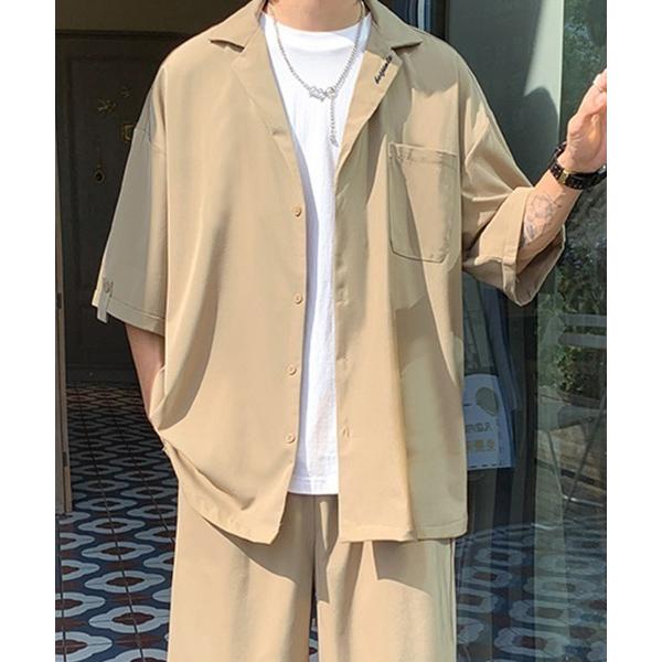 ZOZO問い合わせ番号:107195036ショップ:ENAF，エナフブランド:KELVIN，ケルヴァン商品名:Relax Open Collar Set Up リラックスオープンカラーセットアップカテゴリ:ジャケット/アウター>セット...