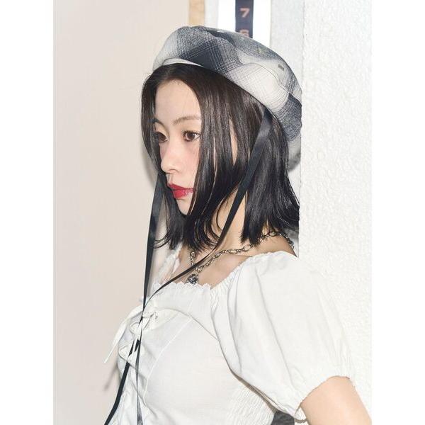 ZOZO問い合わせ番号:107195126ショップ:jouetie，ジュエティブランド:jouetie，ジュエティ商品名:【kaorinomori×jouetie】ルモアスタッズベレーカテゴリ:帽子>ハンチング/ベレー帽ブランド品番:...