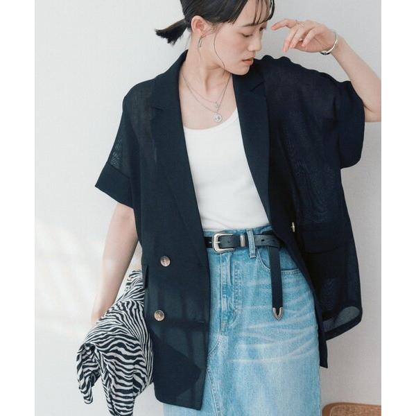 ZOZO問い合わせ番号:107195252ショップ:RIVE DROITE，リヴドロワブランド:RIVE DROITE，リヴドロワ商品名:予約【シャツ感覚でさらっと纏える】スリーブレスジャケットカテゴリ:ジャケット/アウター>テーラー...