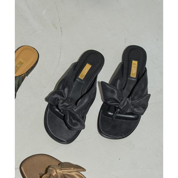 ZOZO問い合わせ番号:107195297ショップ:LE TALON，ルタロンブランド:GRISE，グリーズ，LE TALON，ルタロン商品名:GRISE BOW THONG サンダルカテゴリ:シューズ>サンダルブランド品番:2619...
