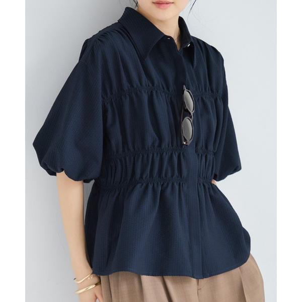 ZOZO問い合わせ番号:107195387ショップ:VIS，ビスブランド:VIS，ビス商品名:サッカーシャーリングバルーンシャツカテゴリ:トップス>シャツ/ブラウスブランド品番:2026-A-BVH36350素材:（表地） ポリエステ...
