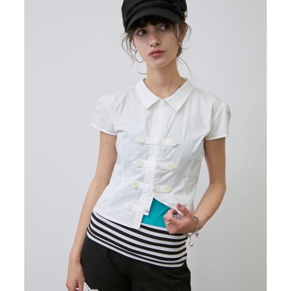 ZOZO問い合わせ番号:107195389ショップ:Avenue，アヴェニューブランド:Rohwel，ローウェル商品名:Napoleon Button Shirt / ナポレオンボタンシャツカテゴリ:トップス>シャツ/ブラウスブランド...