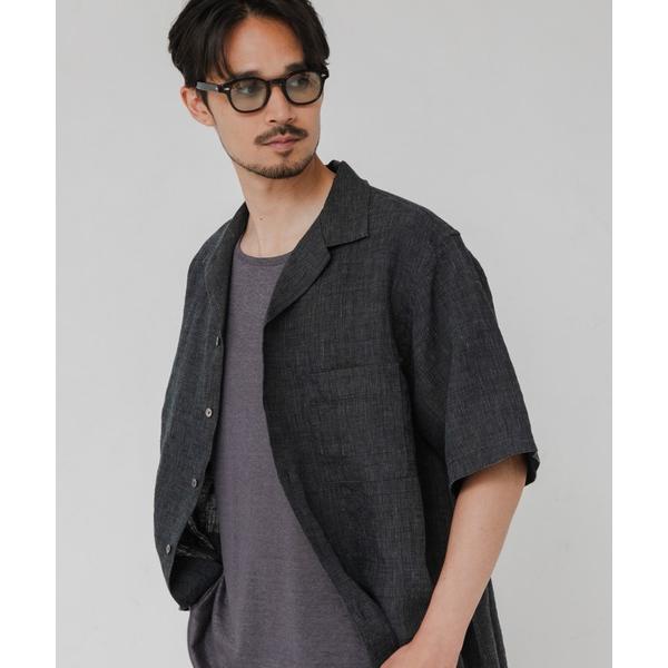 ZOZO問い合わせ番号:107195799ショップ:URBAN RESEARCH，アーバンリサーチブランド:URBAN RESEARCH，アーバンリサーチ商品名:LINEN CHAMBRAY O/C SHIRTSカテゴリ:トップス>シ...