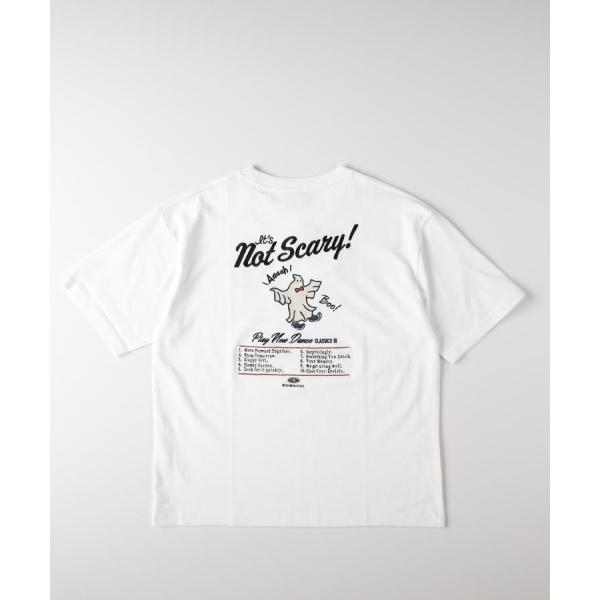 ZOZO問い合わせ番号:107231294ショップ:Right-on，ライトオンブランド:Right-on，ライトオン商品名:【POWER TO THE PEOPLE】ゴースト刺繍Ｔシャツ (半袖 / トップス / 綿100% / クルーネ...