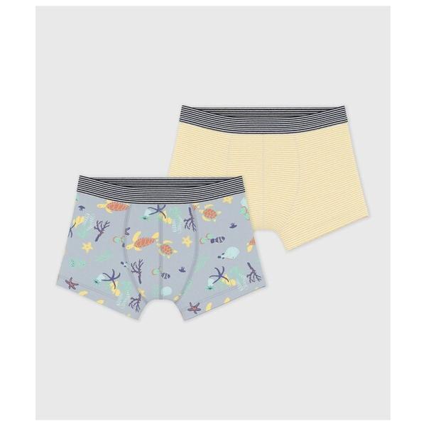 ※このアイテムは返品・交換対象外商品です。ZOZO問い合わせ番号:107231507ショップ:PETIT BATEAU，プチバトーブランド:PETIT BATEAU，プチバトー商品名:プリントトランクス２枚組カテゴリ:アンダーウェア>...