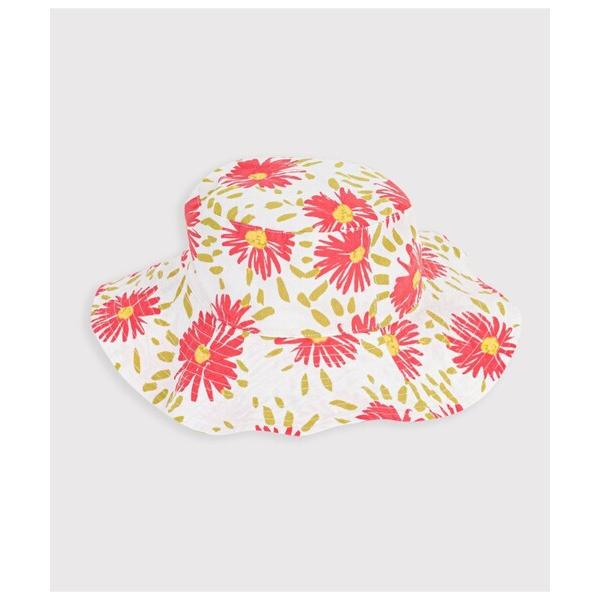 ZOZO問い合わせ番号:107231530ショップ:PETIT BATEAU，プチバトーブランド:PETIT BATEAU，プチバトー商品名:フラワープリントクロシェカテゴリ:帽子>ハットブランド品番:A0FCK素材:身生地/裏地10...