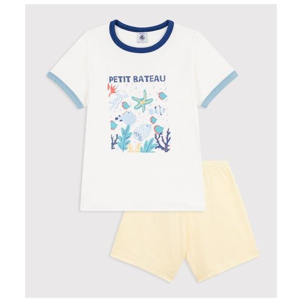 『セール実施中』ZOZO問い合わせ番号:107231538ショップ:PETIT BATEAU，プチバトーブランド:PETIT BATEAU，プチバトー商品名:プリント半袖パジャマカテゴリ:ルームウェア>ルームウェア/パジャマブランド品...