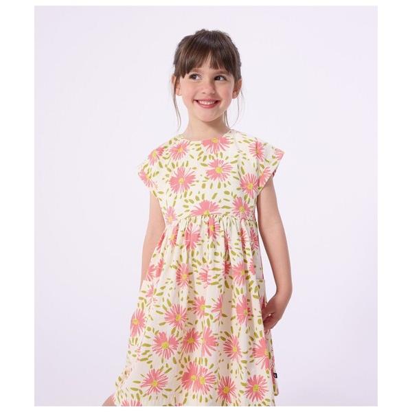 ZOZO問い合わせ番号:107231586ショップ:PETIT BATEAU，プチバトーブランド:PETIT BATEAU，プチバトー商品名:フラワープリントワンピースカテゴリ:ワンピース/ドレス>ワンピースブランド品番:A0F4DA...