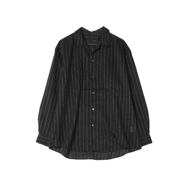 ZOZO問い合わせ番号:107231709ショップ:ADAM ET ROPE'，アダムエロペブランド:LE CERCLE par rope'，ルセルクルパーロペ，ADAM ET ROPE'，アダムエロペ商品名:リネンミックスストライプシャツ...