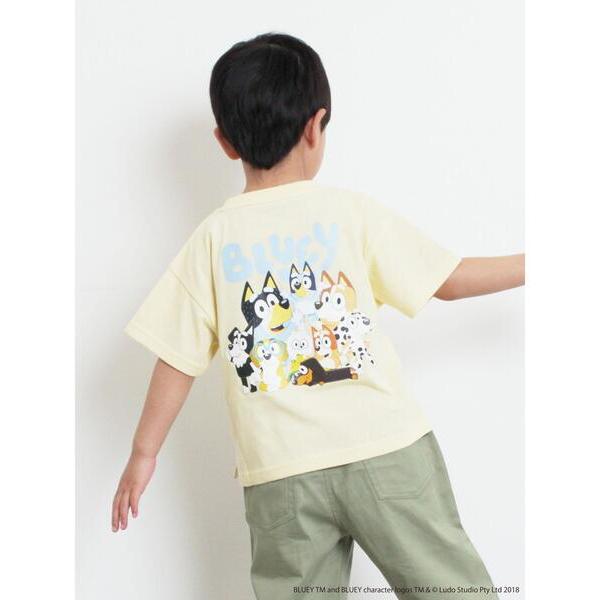 ZOZO問い合わせ番号:107231811ショップ:Samansa Mos2，サマンサ モスモスブランド:Samansa Mos2 Lagom，サマンサモスモスラーゴム商品名:【ブルーイ】ポケット付きプリントTシャツカテゴリ:トップス&gt...
