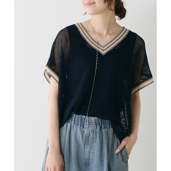 『タイムセール実施中』ZOZO問い合わせ番号:107233078ショップ:PUAL CE CIN，ピュアルセシンブランド:PUAL CE CIN，ピュアルセシン商品名:メッシュニットチルテンベストカテゴリ:トップス>ベストブランド品番...