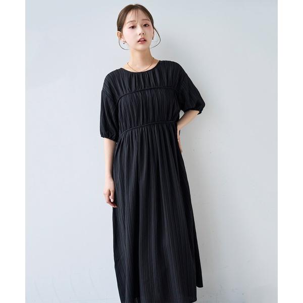 ZOZO問い合わせ番号:107233472ショップ:Auntie Rosa，アンティローザブランド:mil，ミル商品名:ダブル切替え シャーリング ワンピース 【587212】カテゴリ:ワンピース/ドレス>ワンピースブランド品番:MX...