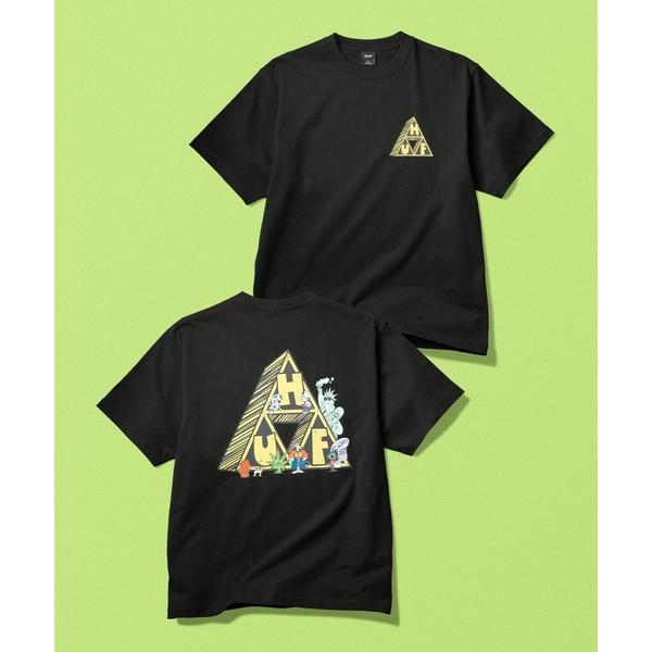 ZOZO問い合わせ番号:107234934ショップ:HUF，ハフブランド:HUF，ハフ商品名:【オンラインストア限定】SATURDAY MORNING TT TEEカテゴリ:トップス>Tシャツ/カットソーブランド品番:26M_TS80...
