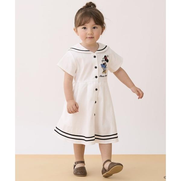 ZOZO問い合わせ番号:107272279ショップ:petit main，プティマインブランド:petit main，プティマイン商品名:【Disney】セーラーワンピースカテゴリ:ワンピース/ドレス>シャツワンピースブランド品番:9...