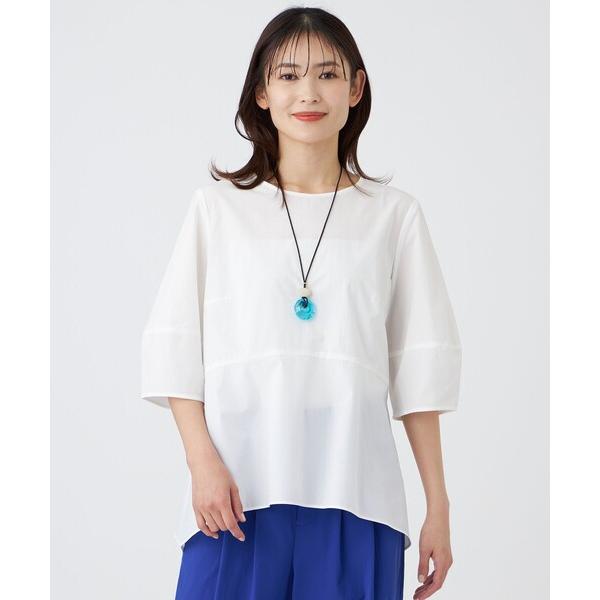 ZOZO問い合わせ番号:107272361ショップ:SANYO SELECT，サンヨーセレクトブランド:TRANS WORK，トランスワーク商品名:【防汚性・UV・接触冷感・ウォッシャブル】ダントツオチール（R）ブラウスカテゴリ:トップス&...