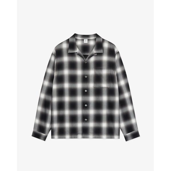 ZOZO問い合わせ番号:107308382ショップ:FRONT 11201，フロント ワンワントゥーオーワンブランド:FRONT 11201，フロントワンワントゥーオーワン商品名:Open Collar Shirt/ Ombre Check...