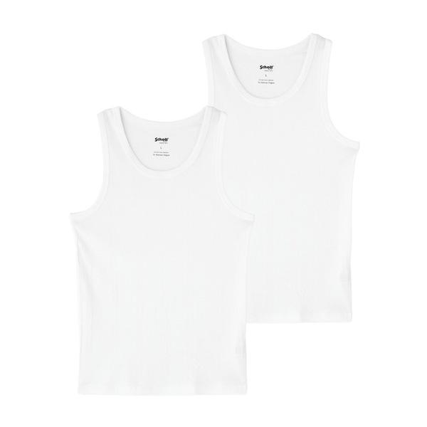 ZOZO問い合わせ番号:107308729ショップ:SCHOTT，ショットブランド:schott，ショット商品名:Schott/ショット/×Miller/×ミラー/TANK TOP 2PACK/2パック タンクトップカテゴリ:トップス&gt...