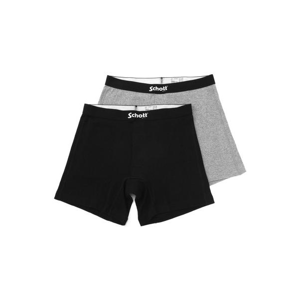 ※このアイテムは返品・交換対象外商品です。ZOZO問い合わせ番号:107308730ショップ:SCHOTT，ショットブランド:schott，ショット商品名:Schott/ショット/×Miller/×ミラー/BOXER PANTS 2PACK...