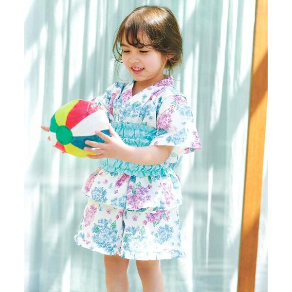 ZOZO問い合わせ番号:107344154ショップ:ANY，エニィブランド:ANY，エニィ商品名:簡単帯付き 甚平セットカテゴリ:水着/着物・浴衣>浴衣ブランド品番:SIFKLM0571素材:ラベンダー×花柄/サックスブルー×花火/エ...