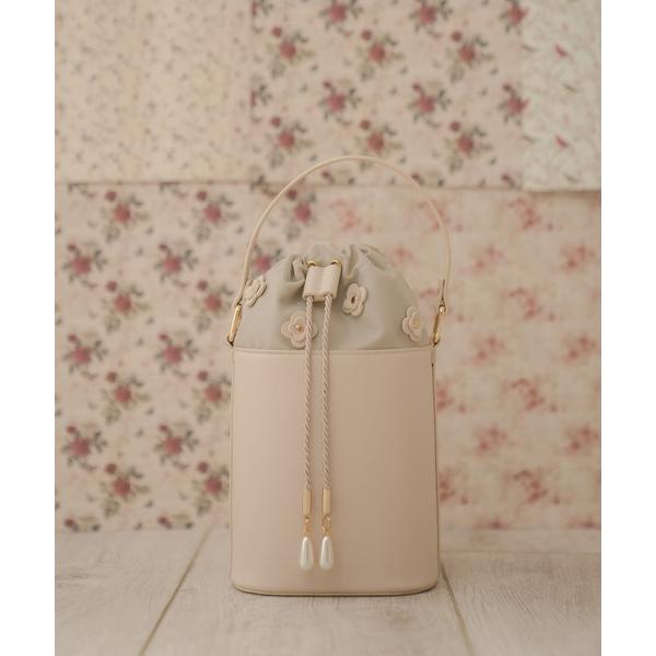 ZOZO問い合わせ番号:107345606ショップ:APRILY，アプリリーブランド:APRILY，アプリリー商品名:フラワーモチーフスマホバケットカテゴリ:バッグ>ハンドバッグブランド品番:126111011原産国:中国カラー:ブラ...