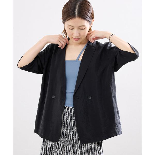 ZOZO問い合わせ番号:107345886ショップ:IENA，イエナブランド:IENA，イエナ商品名:《接触冷感》ウォッシャブル シアーショートスリーブジャケットカテゴリ:ジャケット/アウター>テーラードジャケットブランド品番:260...