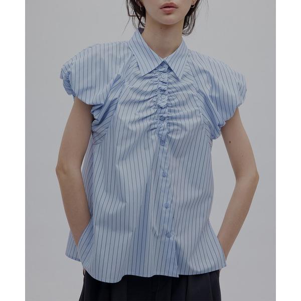 ZOZO問い合わせ番号:107346883ショップ:AMERI VINTAGE，アメリビンテージブランド:Ameri，アメリ商品名:MEDI BALLOON SHOULDER GATHER BLOUSEカテゴリ:トップス>シャツ/ブラ...
