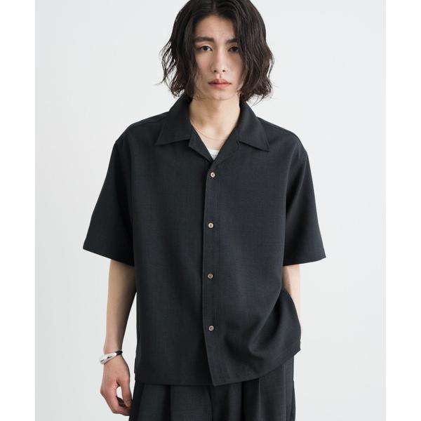 ZOZO問い合わせ番号:107383388ショップ:SINSS，シンスブランド:SINSS，シンス商品名:Loose fit linen touch HS shirt / ルーズフィットリネンタッチハーフスリーブシャツ【接触冷感・防シワ・洗...