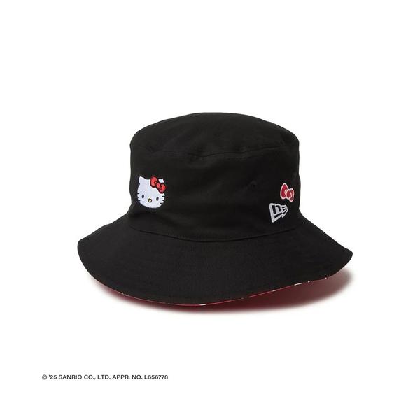 『タイムセール実施中』ZOZO問い合わせ番号:107383414ショップ:Lafayette，ラファイエットブランド:NEW ERA，ニューエラ商品名:ニューエラ【NEW ERA】- ハローキティ リバーシブル バケットハット キッズ【KI...