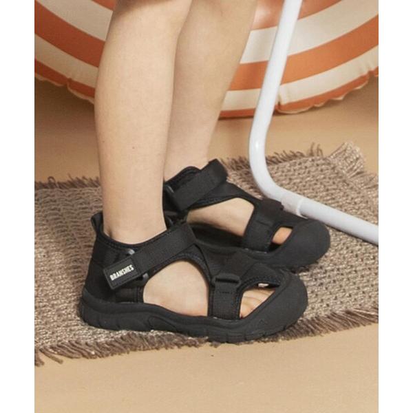 ZOZO問い合わせ番号:107383528ショップ:branshes，ブランシェスブランド:branshes，ブランシェス商品名:つま先ガードソールベルトサンダルカテゴリ:シューズ>サンダルブランド品番:14-6262-796素材:ア...
