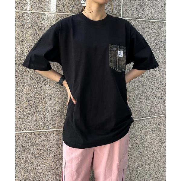 ZOZO問い合わせ番号:107383559ショップ:WEGO，ウィゴーブランド:BEN DAVIS，ベンデイビス，WEGO，ウィゴー商品名:WEGO/【WEB限定】BENDAVIS デニムポケットTカテゴリ:トップス>Tシャツ/カット...