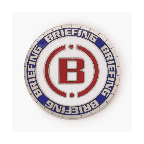 ZOZO問い合わせ番号:107383755ショップ:BRIEFING，ブリーフィングブランド:BRIEFING，ブリーフィング商品名:【BRIEFING GOLF／ブリーフィングゴルフ】ENAMEL CIRCLE B MEDAL MARKE...