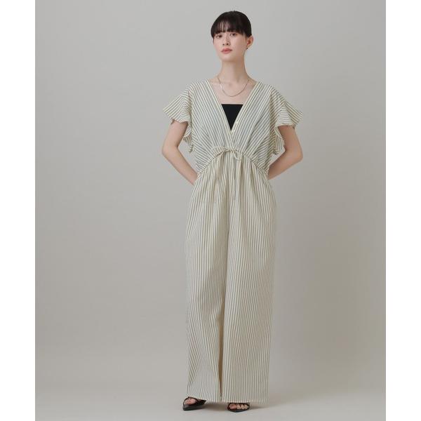 ZOZO問い合わせ番号:107383865ショップ:LAKOLE，ラコレブランド:LAKOLE，ラコレ商品名:袖フリルオールインワン / 667266カテゴリ:オールインワン・サロペット>つなぎ/オールインワンブランド品番:66726...