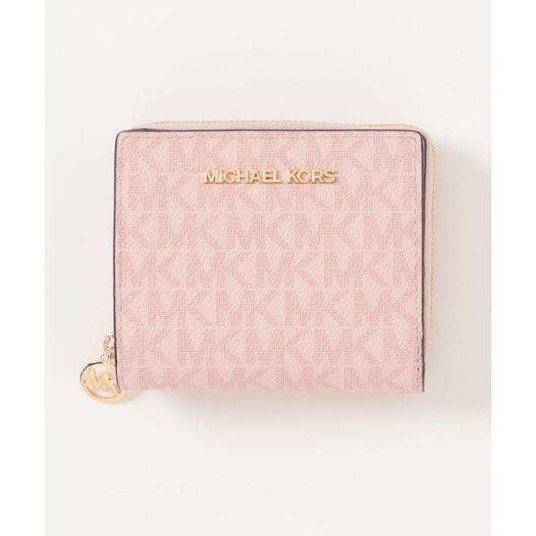 『セール実施中』ZOZO問い合わせ番号:107385424ショップ:MICHAEL KORS，マイケル・コースブランド:MICHAEL KORS，マイケルコース商品名:JET SET TRAVEL ジップ チャーム ウォレット ミディアム ...