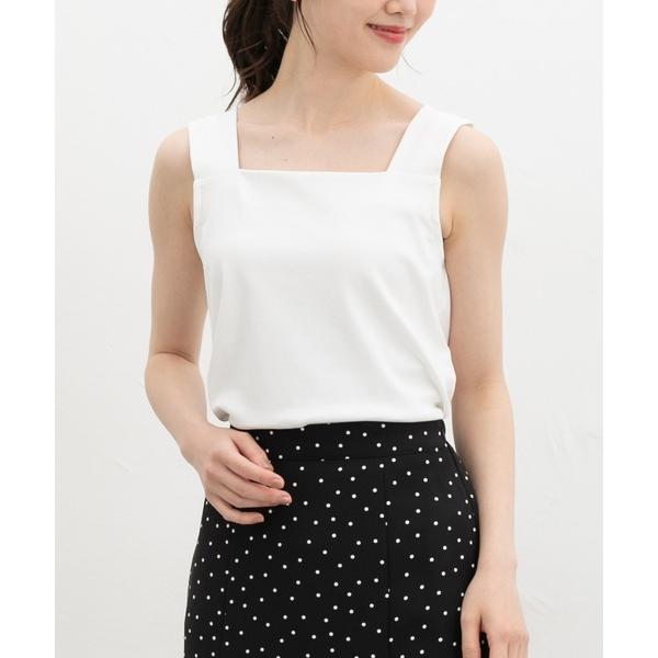 ZOZO問い合わせ番号:107386044ショップ:Honeys，ハニーズブランド:Honeys，ハニーズ，GLACIER，グラシア商品名:きれいめスクエアタンクカテゴリ:トップス>タンクトップブランド品番:578-13-0102素材...