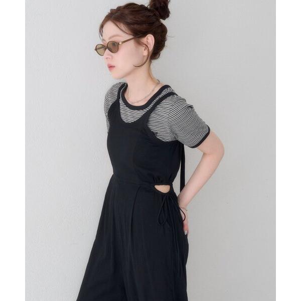 ZOZO問い合わせ番号:107386517ショップ:Kastane，カスタネブランド:Kastane，カスタネ商品名:【WEB先行/2サイズ展開/無地＆チェック】ホルターキャミサロペットカテゴリ:オールインワン・サロペット>サロペット...