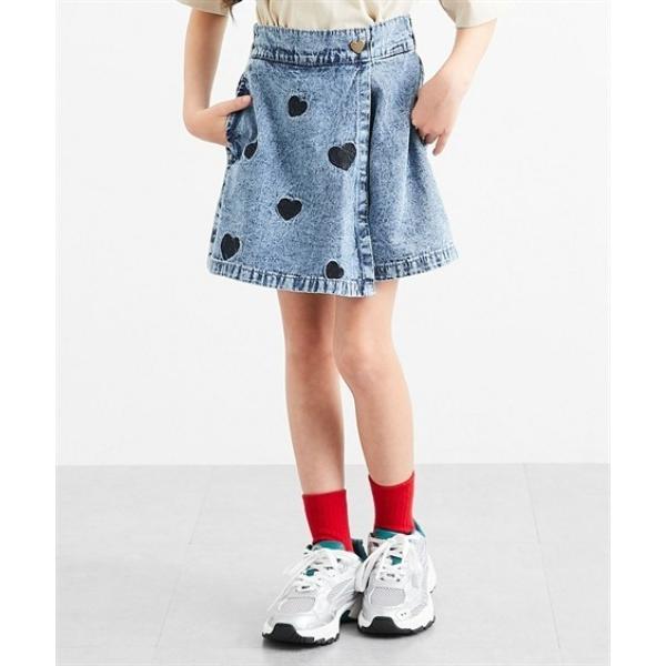 ZOZO問い合わせ番号:107386712ショップ:nissen，ニッセンブランド:QUNTSTYLE，キュントスタイル商品名:ハート刺しゅうラップショートパンツ　＜綿100%＞カテゴリ:パンツ>その他パンツブランド品番:CIY022...