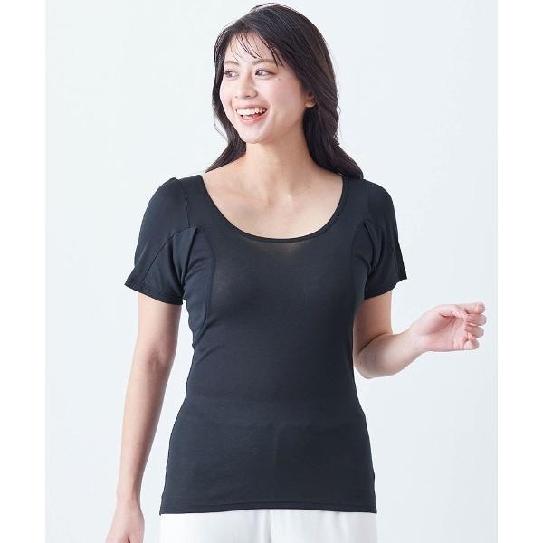 『タイムセール実施中』※このアイテムは返品・交換対象外商品です。ZOZO問い合わせ番号:107387752ショップ:Belle Maison，ベルメゾンブランド:Salalist，サラリスト商品名:汗取りインナー・綿混三分袖(大汗さん)カテ...
