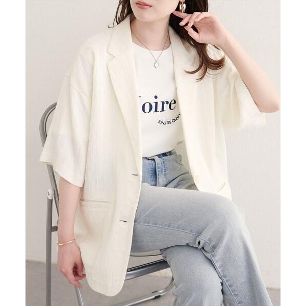 ZOZO問い合わせ番号:107388430ショップ:natural couture，ナチュラルクチュールブランド:natural couture，ナチュラルクチュール商品名:楊柳ジャケットカテゴリ:ジャケット/アウター>テーラードジャ...