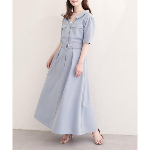 ZOZO問い合わせ番号:107388434ショップ:natural couture，ナチュラルクチュールブランド:natural couture，ナチュラルクチュール商品名:スキッパーミリタリーワンピースカテゴリ:ワンピース/ドレス>...