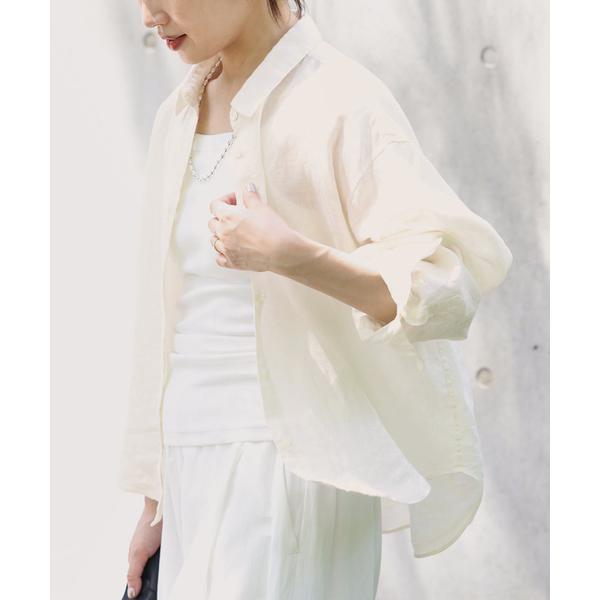 ZOZO問い合わせ番号:107388600ショップ:IENA，イエナブランド:IENA，イエナ商品名:《追加》リネンワイドショートシャツカテゴリ:トップス>シャツ/ブラウスブランド品番:26050900081110素材:本体:麻100...