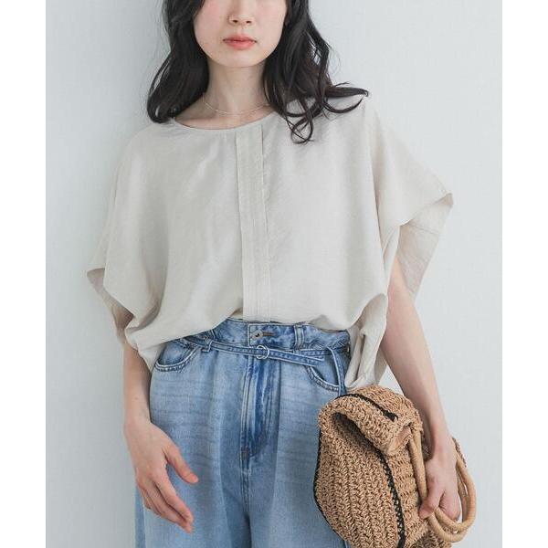 ZOZO問い合わせ番号:107424144ショップ:URBAN RESEARCH DOORS，アーバン リサーチ ドアーズブランド:URBAN RESEARCH DOORS，アーバンリサーチドアーズ商品名:センタータックコクーンブラウスカテ...