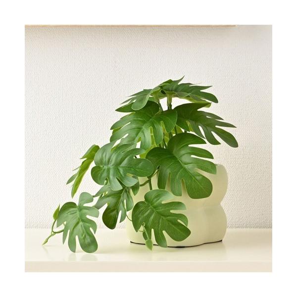 ZOZO問い合わせ番号:107424251ショップ:Francfranc，フランフランブランド:Francfranc，フランフラン商品名:ポット付きアートグリーン モンステラ ライトグリーン インテリア 人工観葉植物 フェイクグリーンカテゴ...