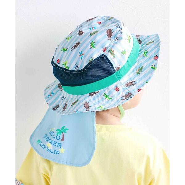 『タイムセール実施中』ZOZO問い合わせ番号:107424464ショップ:BEBE ONLINE STORE，ベベ オンラインストアブランド:SLAP SLIP，スラップスリップ商品名:バイカラー＆総柄サファリハット(52~54cm)カテゴ...